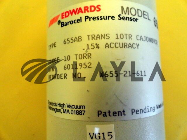 1000000091_380414193473 Edwards 655AB Barocel Pressure Vacuum Sensor ...