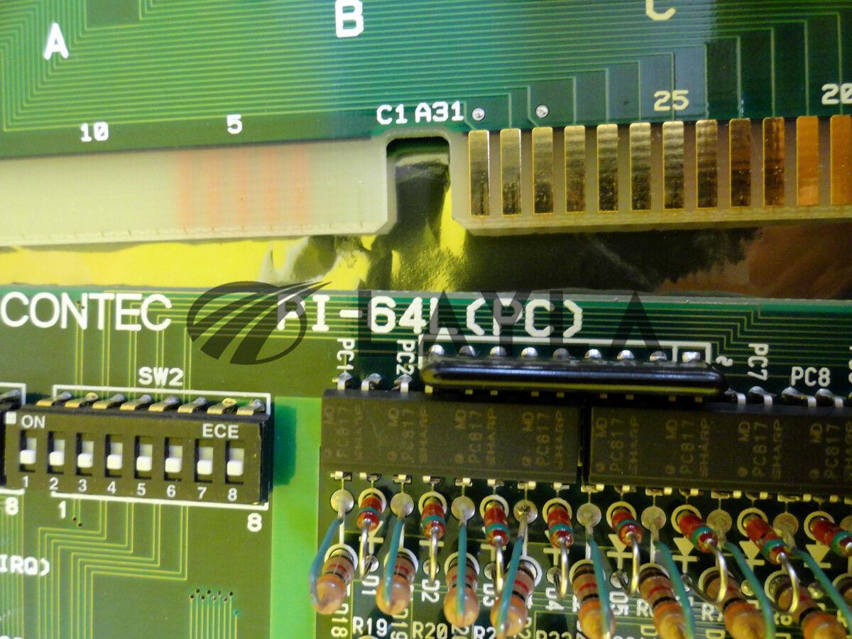 1000000091_380435638634 Contec Digital Input Card PI-64 Lot of 2 Used ...