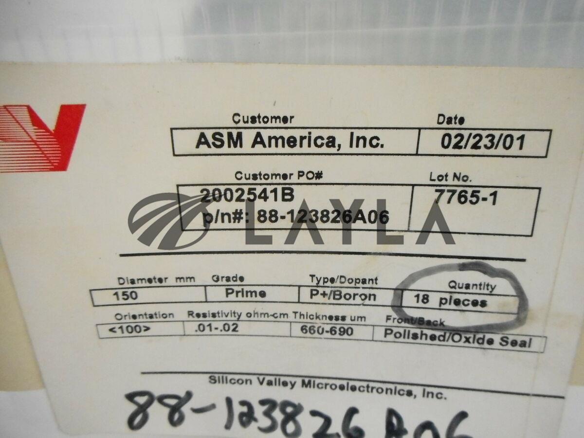 1000000091_382546336141 ASM Wafer Boat 18 Count P+/Boron 150mm New 88 ...