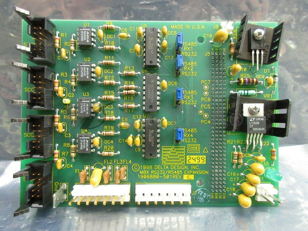 1000000091_382864264213 Delta Design 1906880-501 MBX RS232/RS485 Expansion Board PCB Rev. C ...