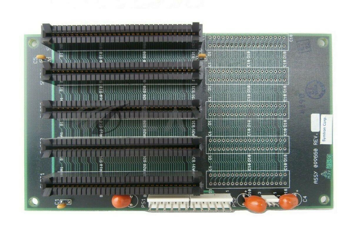 1000000091_383348038729 Symtron 099660 5-Slot Backplane PCB Tencor ...