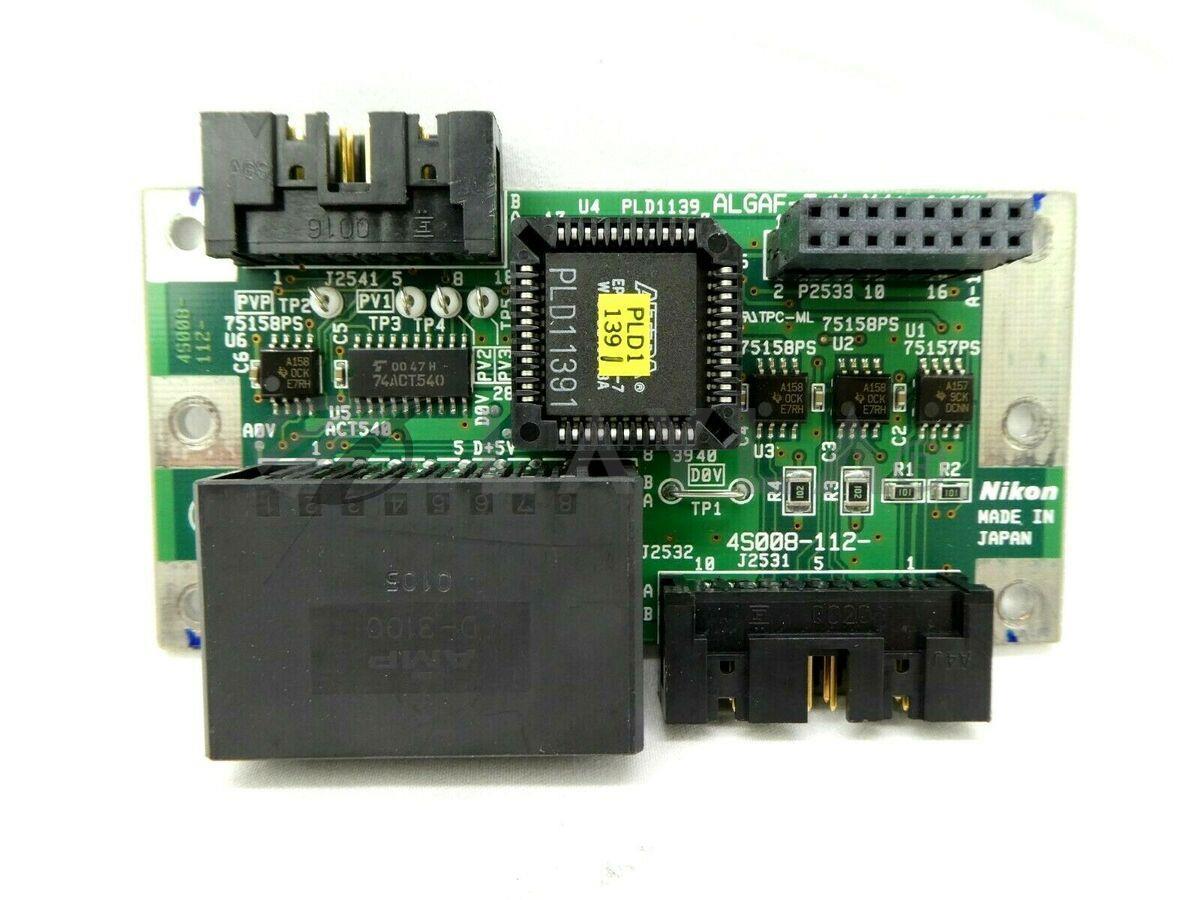 1000000091_383522352044 Nikon 4S008-112 ALGAF-T/V-X4+ Board PCB NSR ...