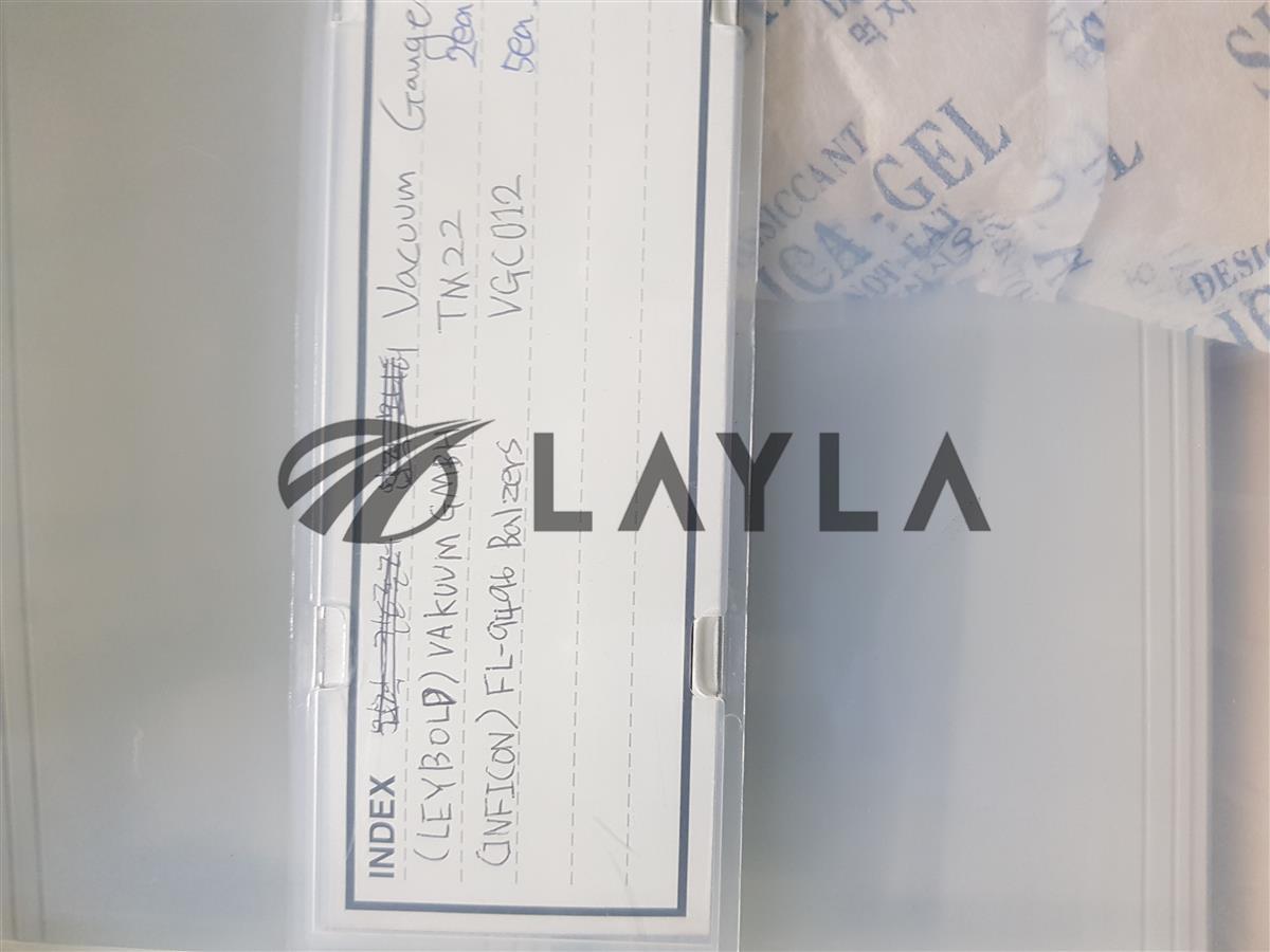 1000000095_I00159 Vacuum Gauge(VAKUUM GMBH TM22,FL-9496 Balzers VGC012 ...