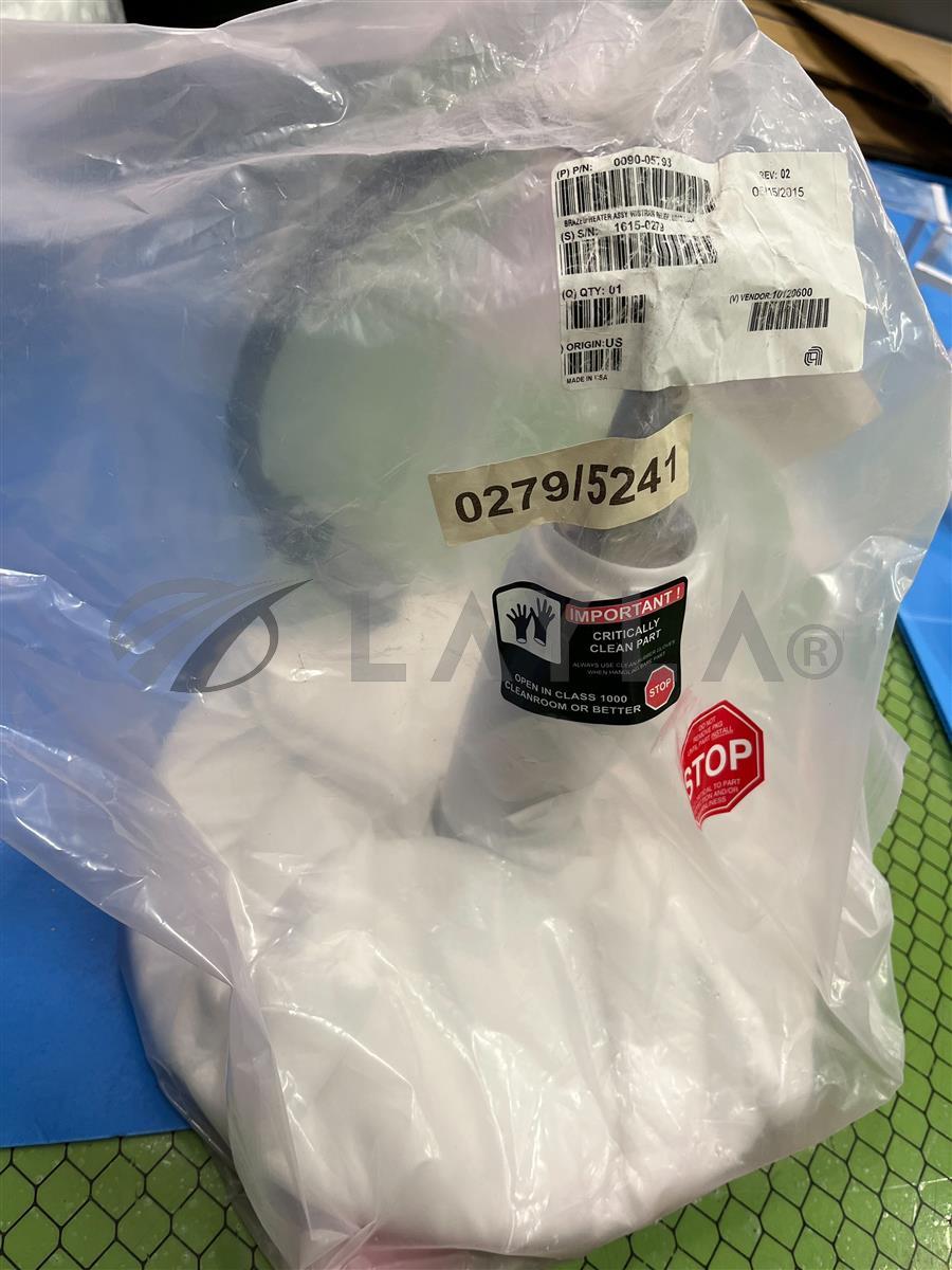 1000000115_JK00G02_RZ003 BRAZED HEATER ASSY W/STRAIN RELIFE LOAD LOCK ...