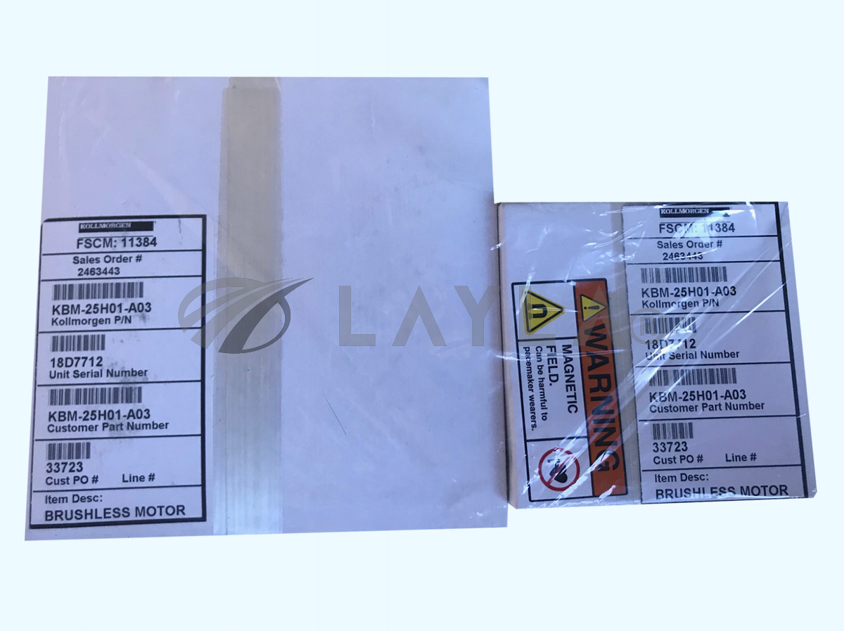 1000000134_402347778212 1 x Kollmorgen KBM-25H01-A03 BRUSHLESS MOTOR ...
