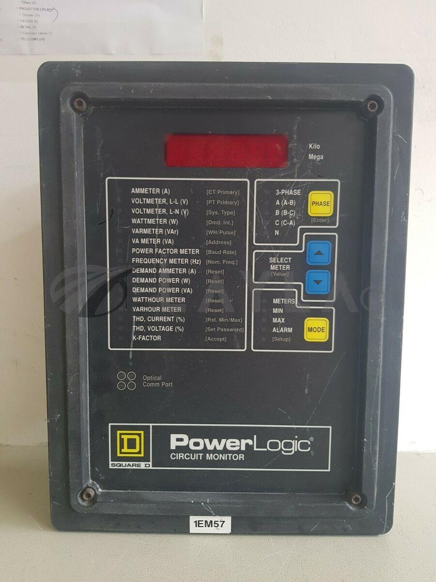1000000134_402478671029 SQUARE D CM-2250 CLASS 3020 POWER LOGIC CIRCUIT MONITOR CM-2250 Monitor ...