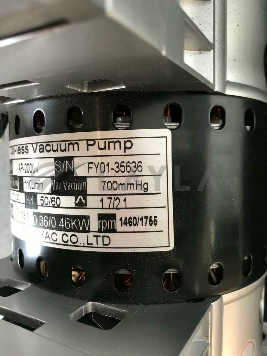 1000000134_402829263946 JINJIE OIL-LESS VACUUM PUMP AP-2000V AP-2000V Pump Other | LAYLA 半導体製造装置 ...