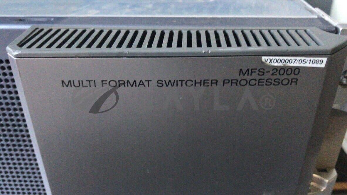 1000000134_403041517979 Sony MFS-2000 MULTI FORMAT SWITCHER PROCESSOR ...