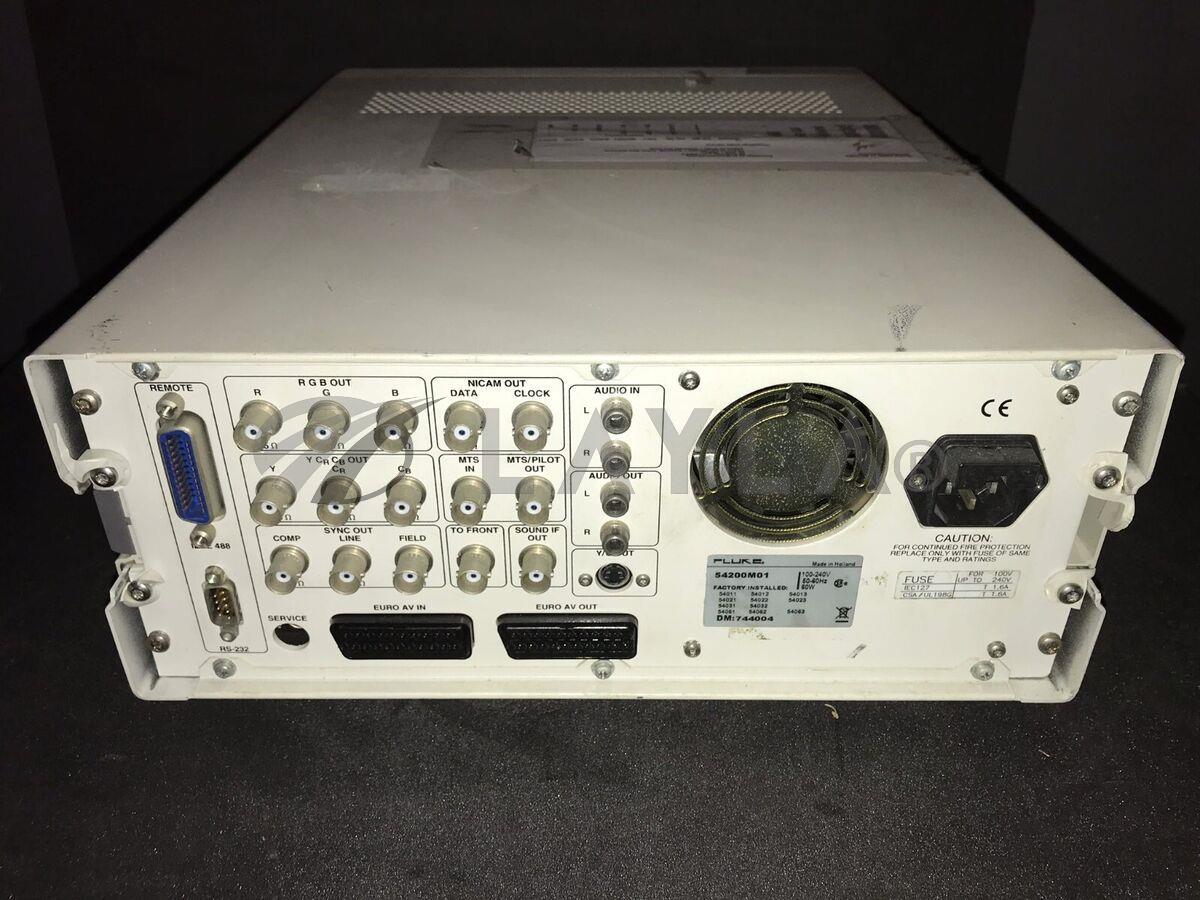 1000000134_403707738776 FLUKE 54200 TV SIGNAL GENERATOR 54200 FLUKE ...
