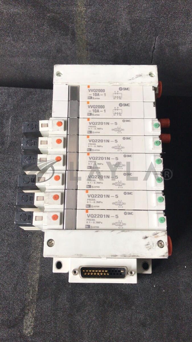 1000000134_403796398761 SMC VV5Q21-08-DAJ008T8 Pneumatic Valve Set ...
