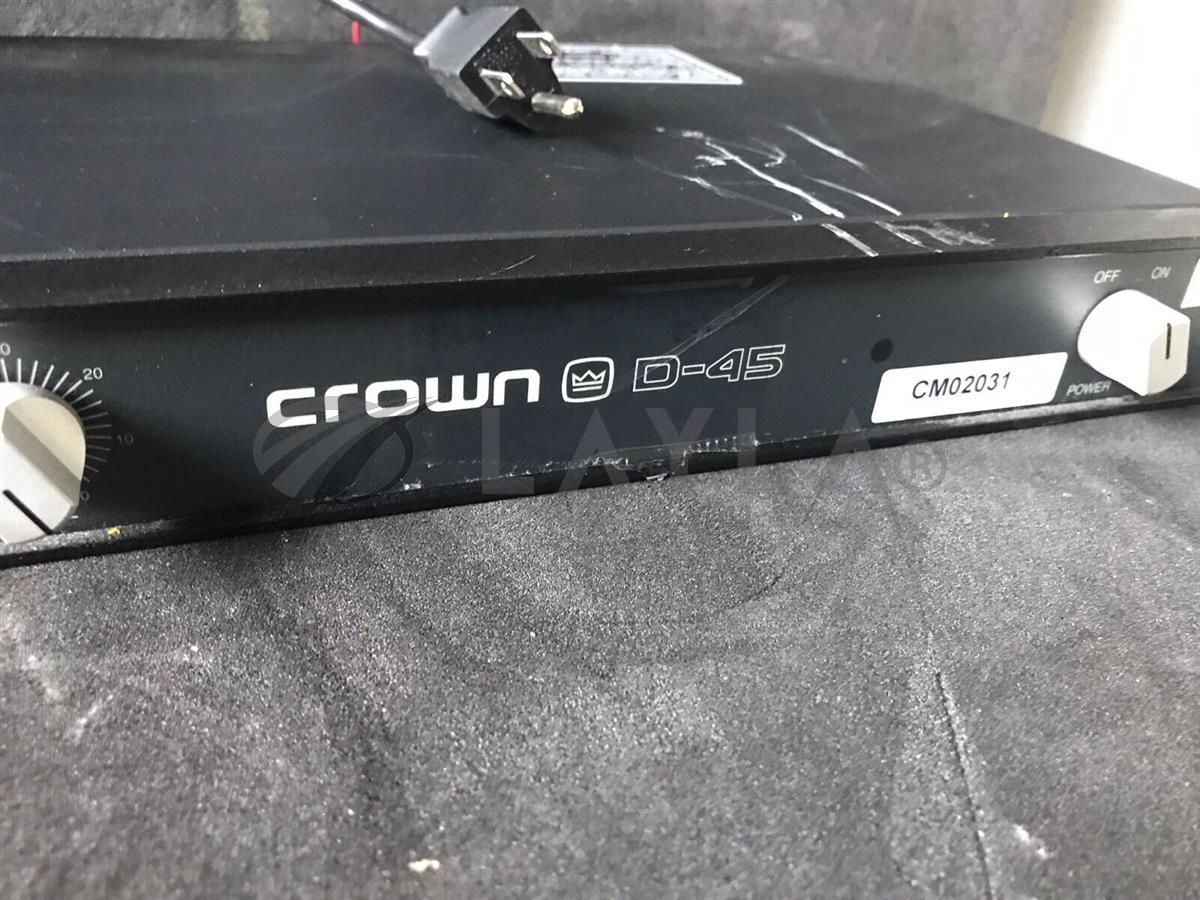 1000000134_403811606447 Crown D-45, D45E3 Power Wave Amplifier ...