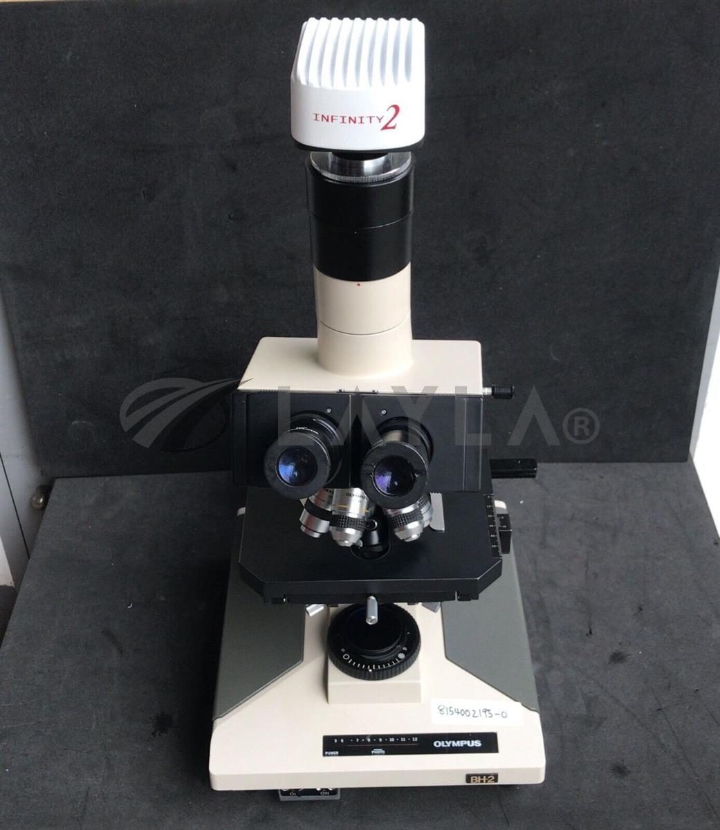 1000000134_403862011792 Olympus BH2 Microscope w/ 5 variable zoom w ...