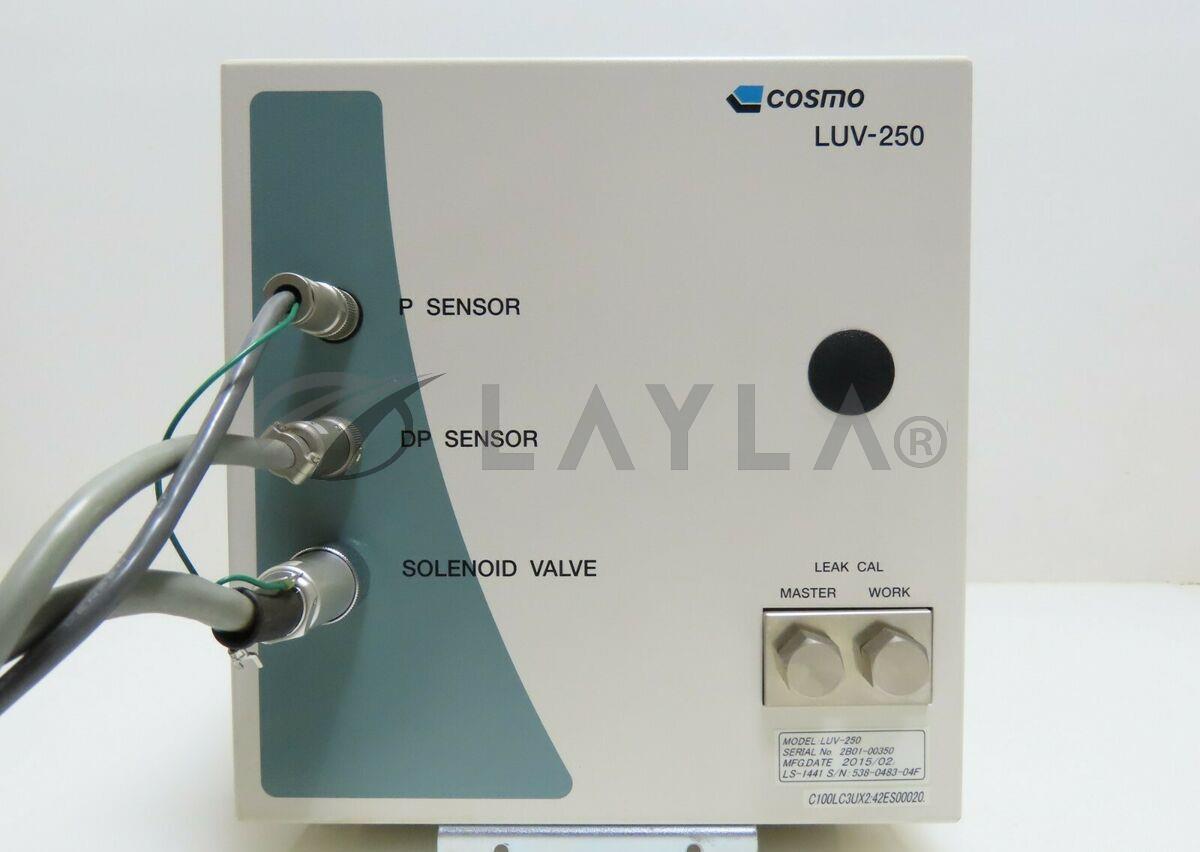 1000000166_193049339617 COSMO Leak Test Air Unit Used LUV-250 W/ Cables ...