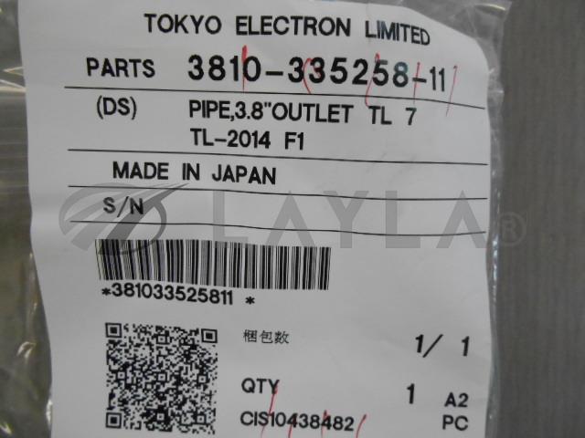 1000000175_No01414 PIPE,3.8"OUTLET TL 7-1 TL-2014F1 3810-335258-11 ...