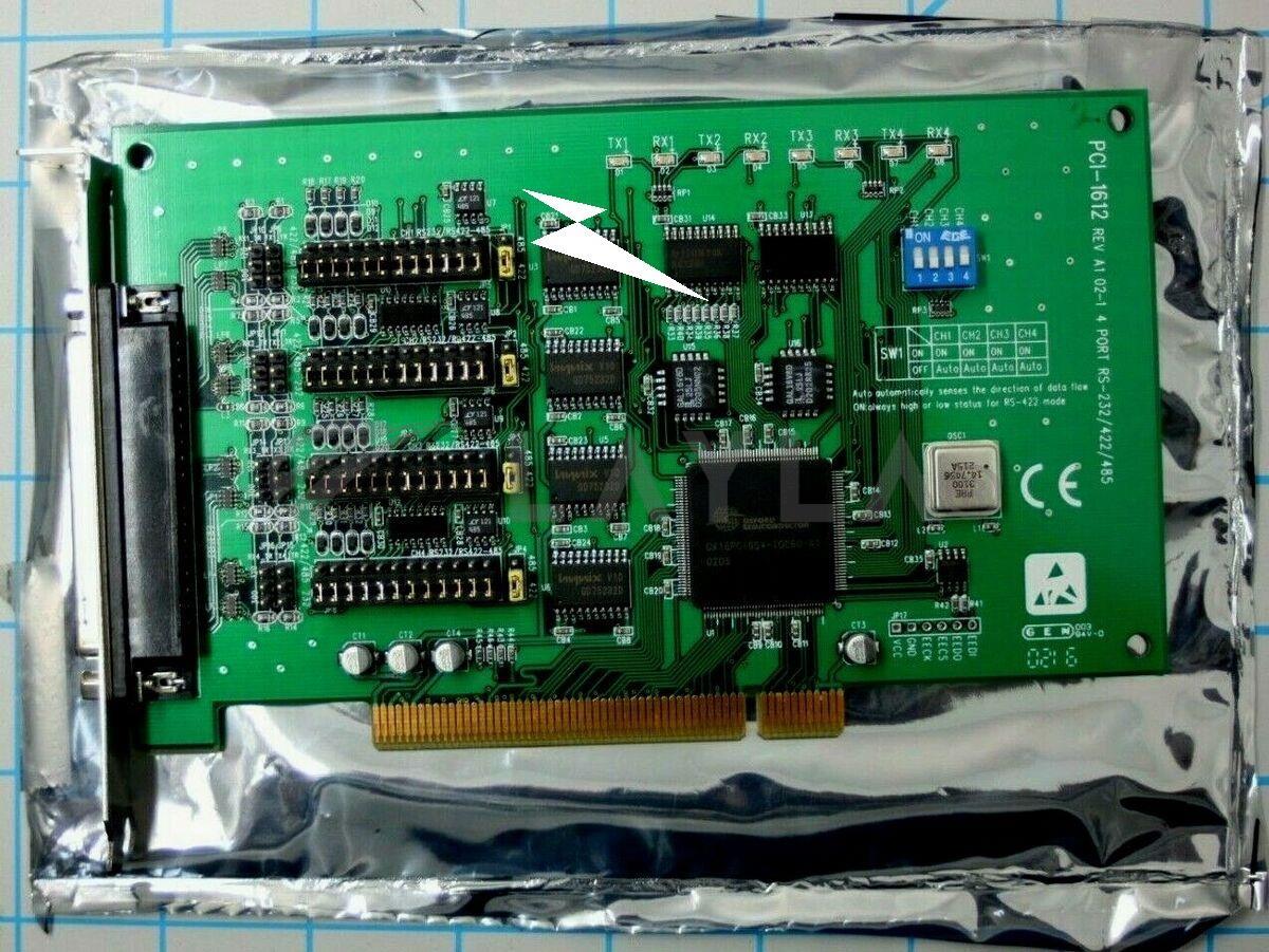 1000000186_293803296723 PCI-1612 / 4 PORT COMMUNICATION BOARD, RS-232 ...