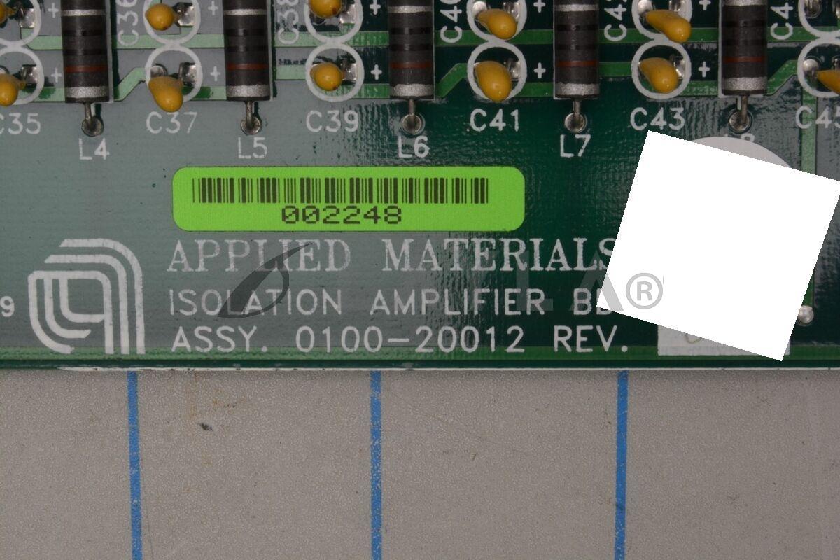 1000000186_295094704609 0100-20012/ PCB, ISOLATION AMPLIFIER BOARD ...