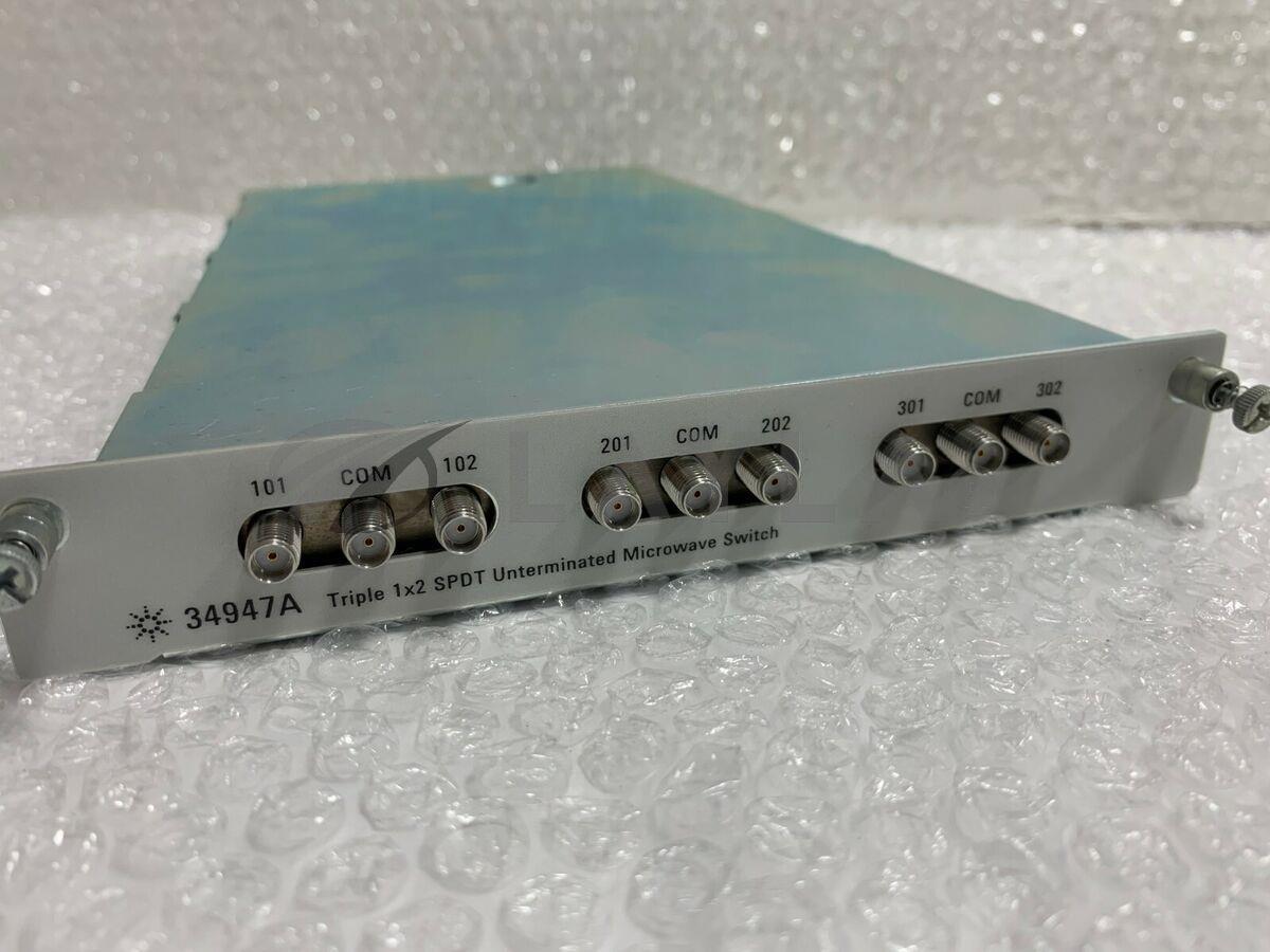 1000000189_124692050396 Agilent HP Keysight 34947A Triple 1x2 SPDT ...