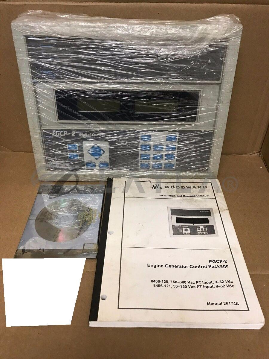 1000000190_302220840395 8406-116 REV E WOODWARD EGCP-2 DIGITAL CONTROL ...
