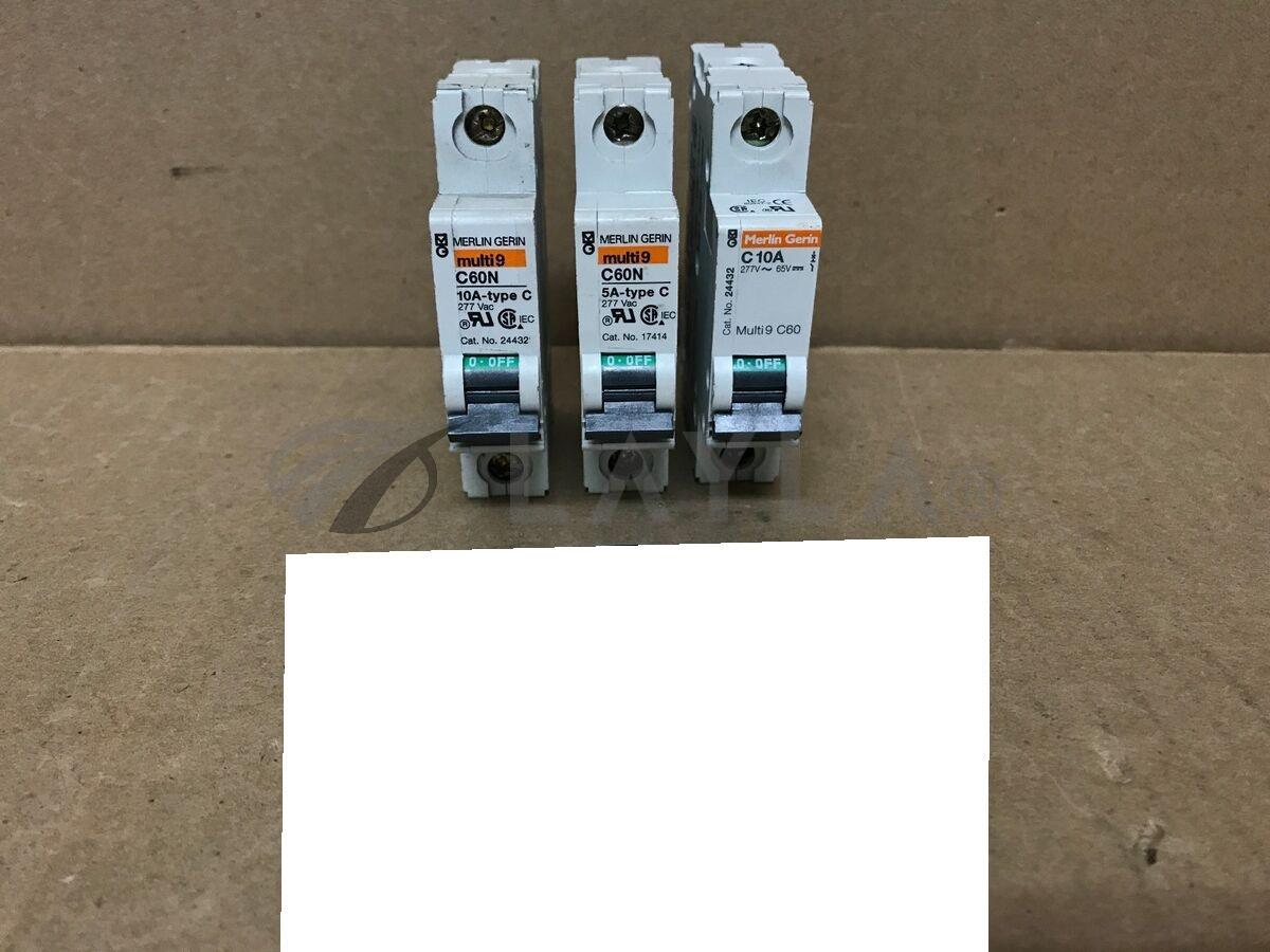 1000000190_302327087923 3X MERLIN GERIN MULTI9 C60N CAT 24432 CAT 17414 MULTI9 C60 CIRCUIT ...