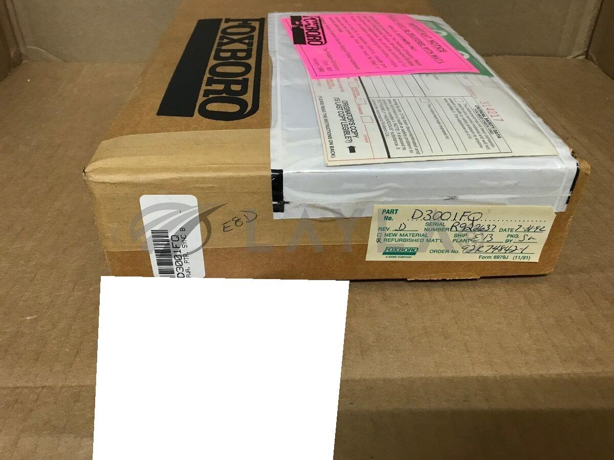 1000000190_302582089409 NEW IN FACTORY BOX FOXBORO D3001FQ DJ REV D PWA ...