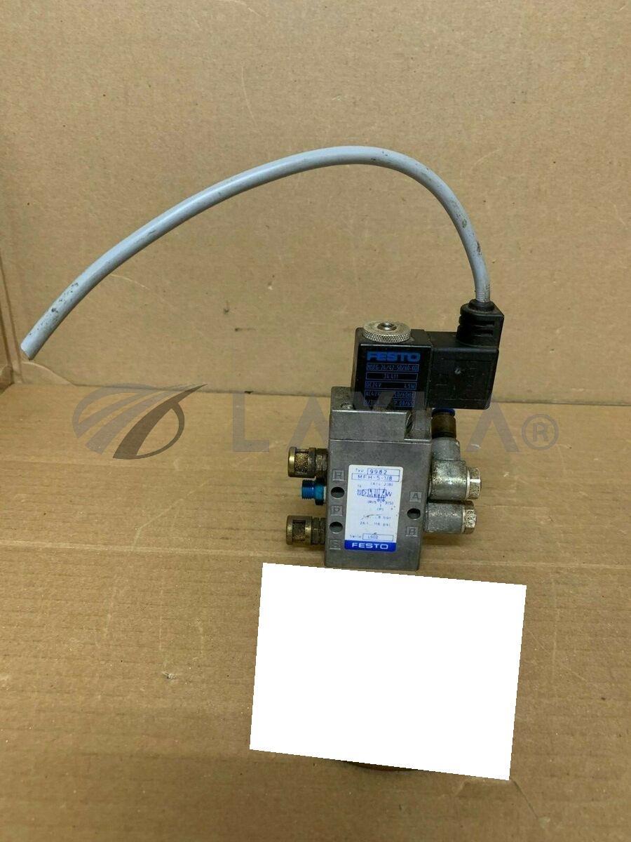 1000000190_303138090306 FESTO 9982 MFH-5-1/8 SOLENOID VALVE 24VDC ...