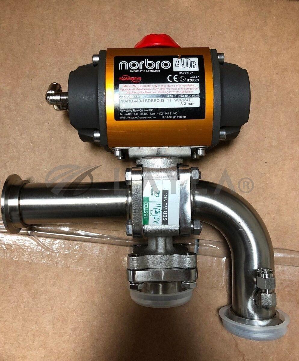 1000000208_113080534607 NORBRO PNEUMATIC ACTUATOR 10-RDA40-1SDBO-D 10 ...