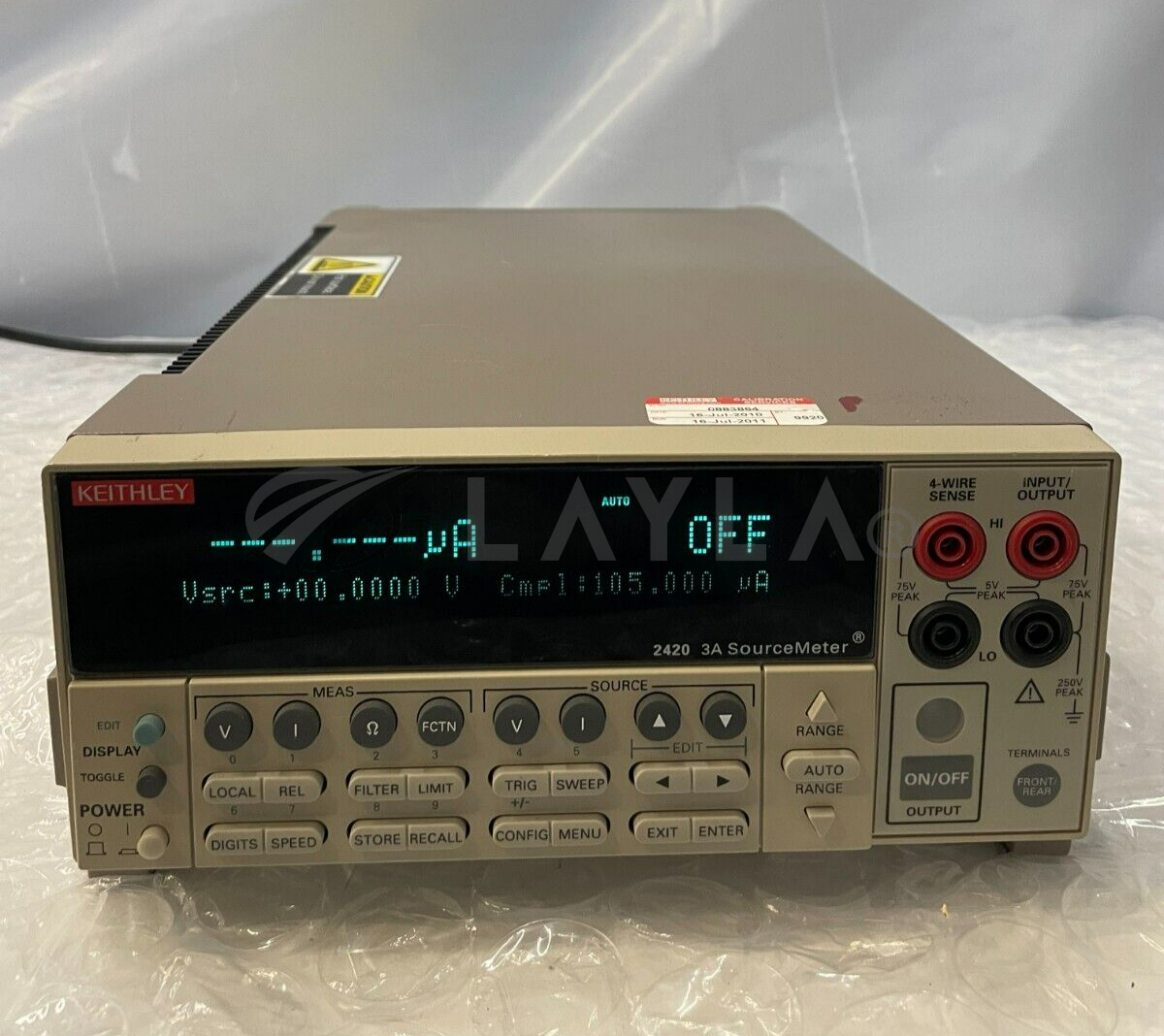 1000000208_113200087792 KEITHLEY 2420 3A SOURCEMETER 2420 - Other Other ...