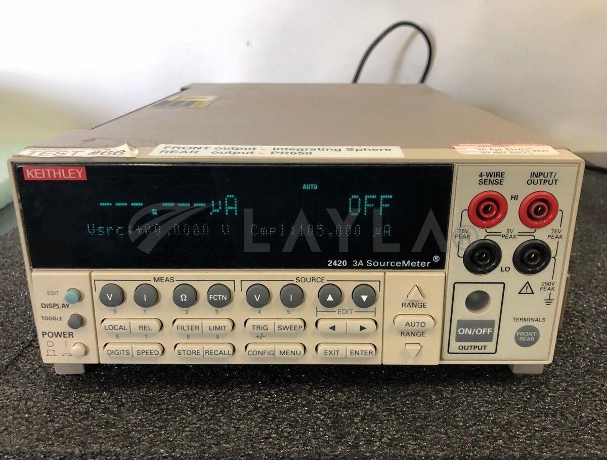 1000000208_113207699022 KEITHLEY 2420 3A SOURCEMETER 2420 - Other Other ...