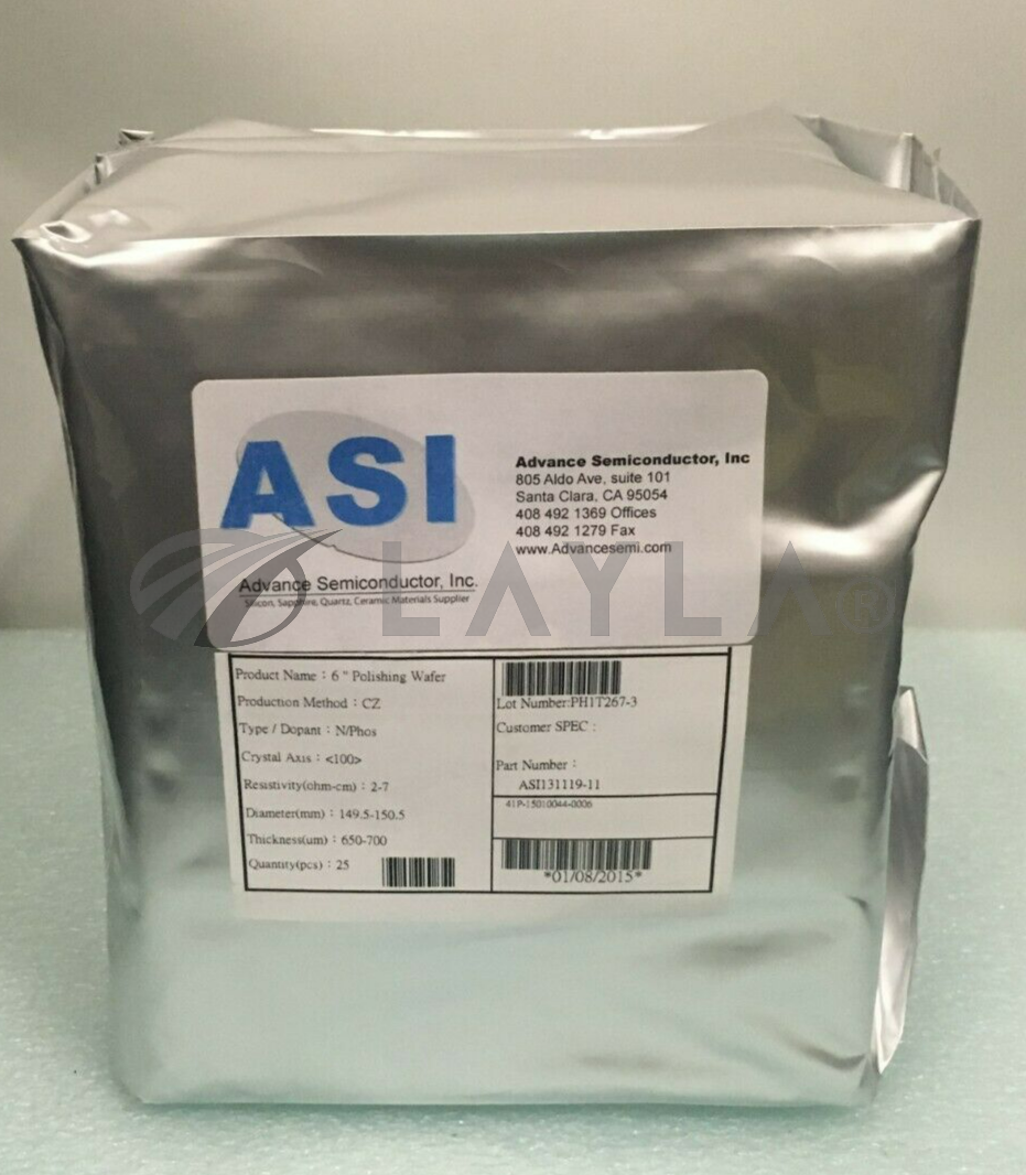 1000000208_114785299222 150mm NEW Polished Silicon Wafer 2000 ANGSTROM ...