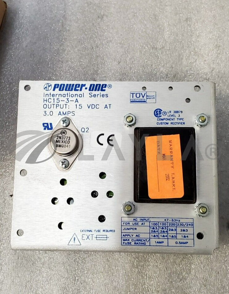 1000000208_115464469957 POWER ONE INTERNATIONAL SERIES HC15-3-A ...
