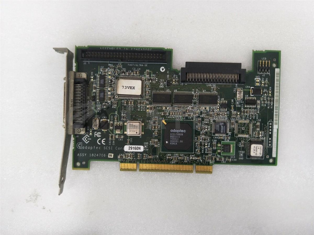 1000000217_403403935768 1824706-06 / SCSI CARD ASSY, 29160N / ADAPTEC ...