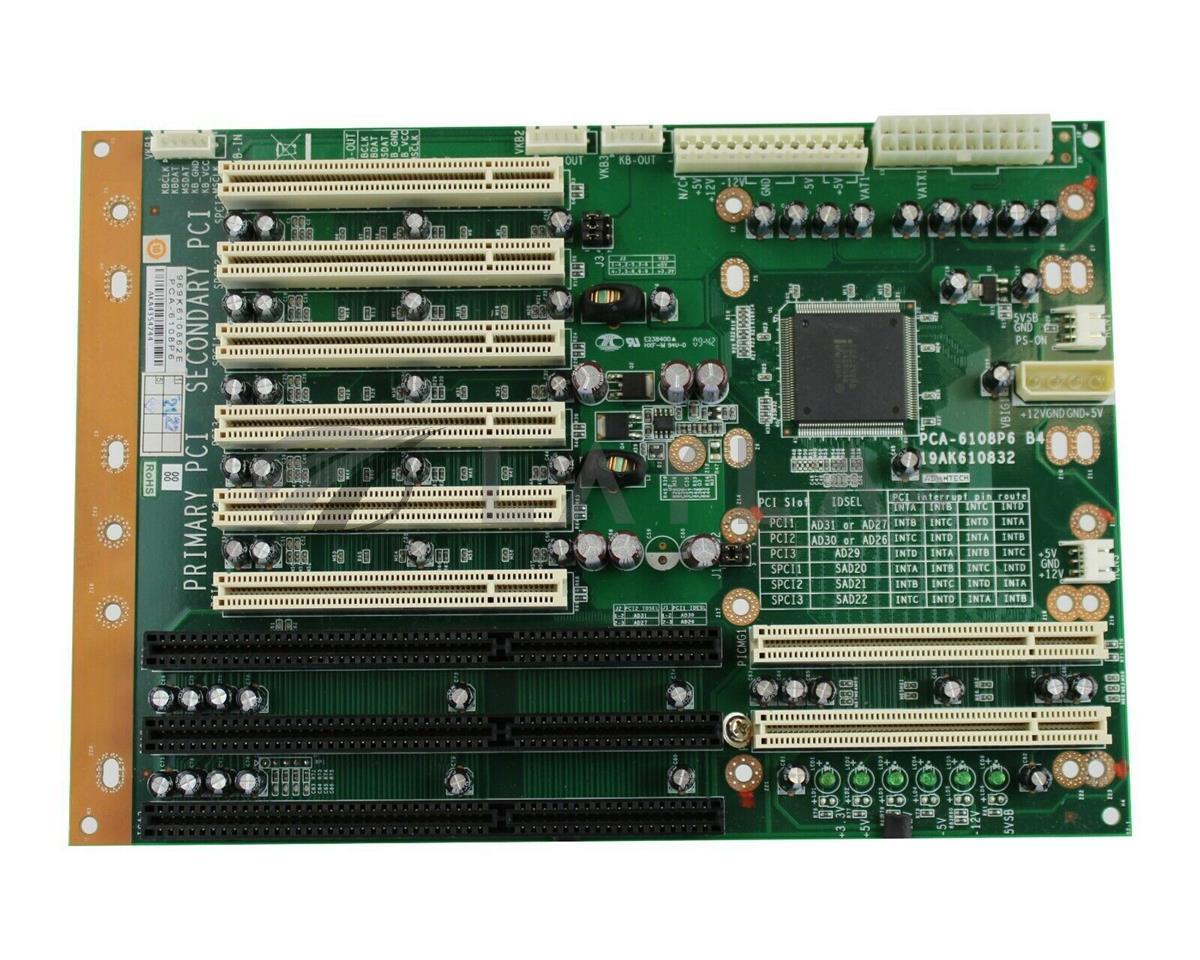 1000000223_154087157139 ADVANTECH INDUSTRIAL CONTROL PCB CONTROL BOARD PCA-6108P6 B4/19AK610832 ...