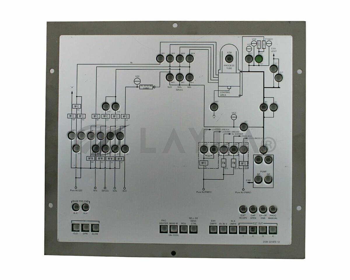 1000000223_154189384696 TOKYO ELECTRON TEL MTEL GAS FLOW CHART, 2109 ...