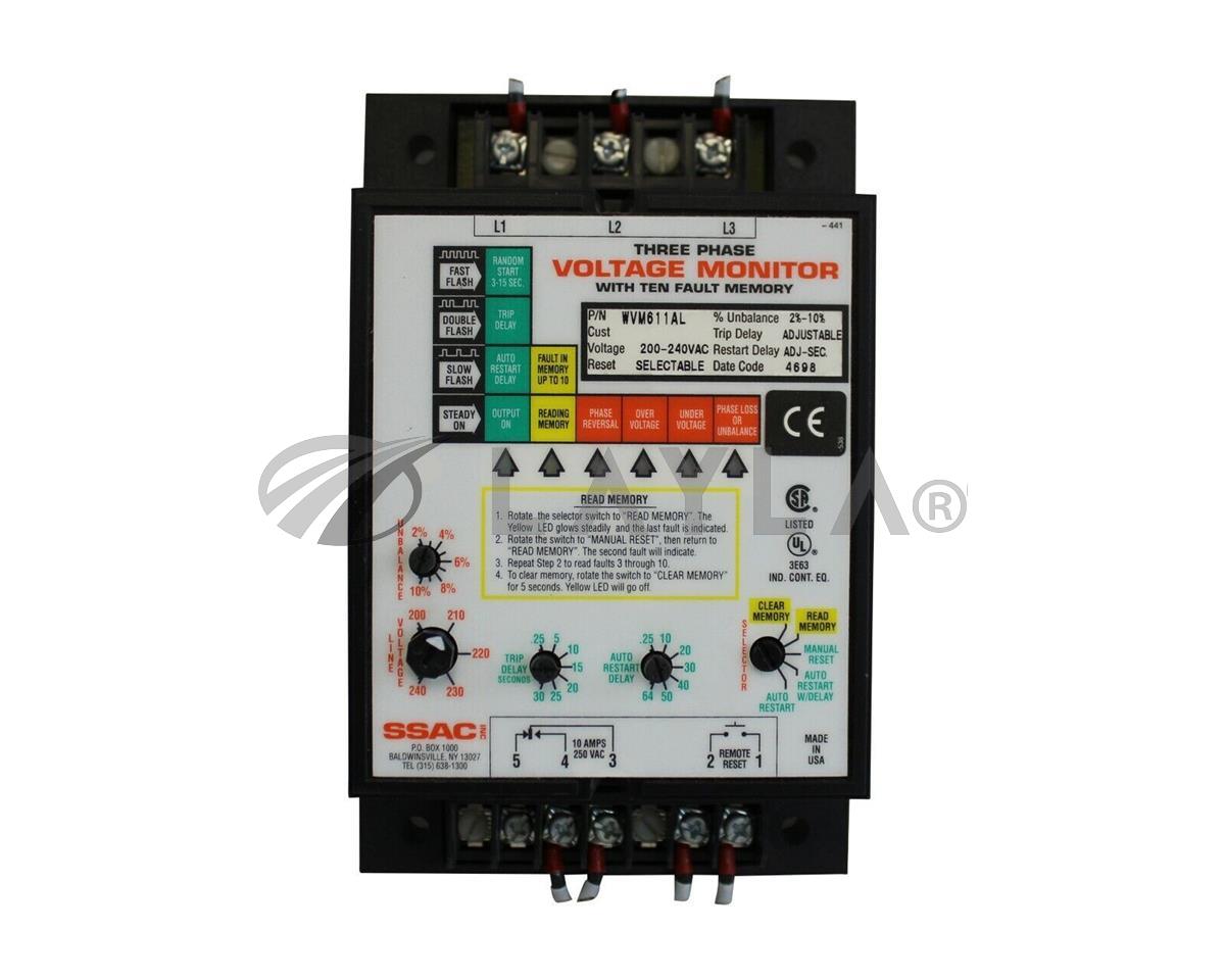 1000000223_154476250613 SSAC INC THREE PHASE VOLTAGE MONITOR WITH 10 ...
