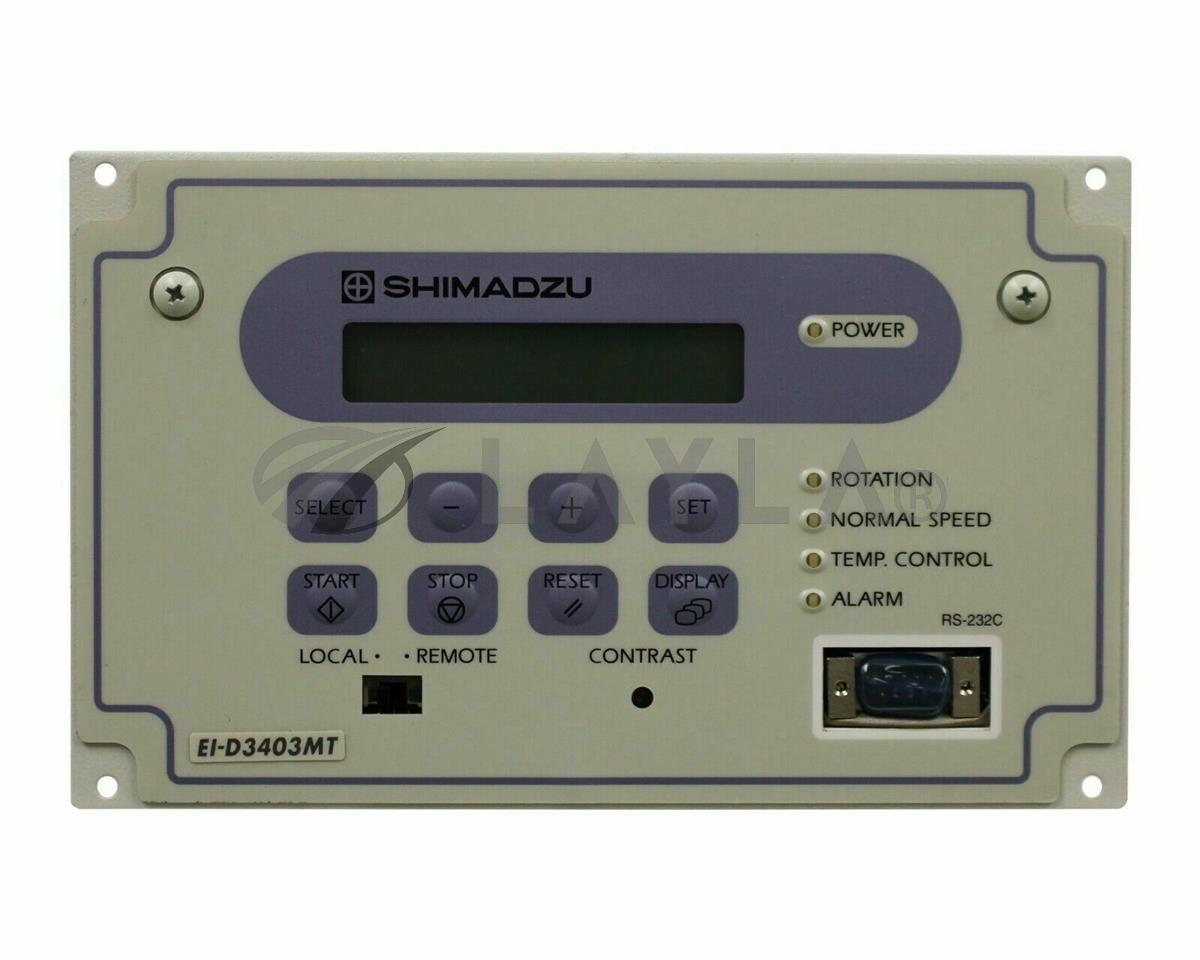 1000000223_154504180323 SHIMADZU TURBO PUMP CONTROLLER EI-D3403MT NEW EI-D3403MT NEW ...