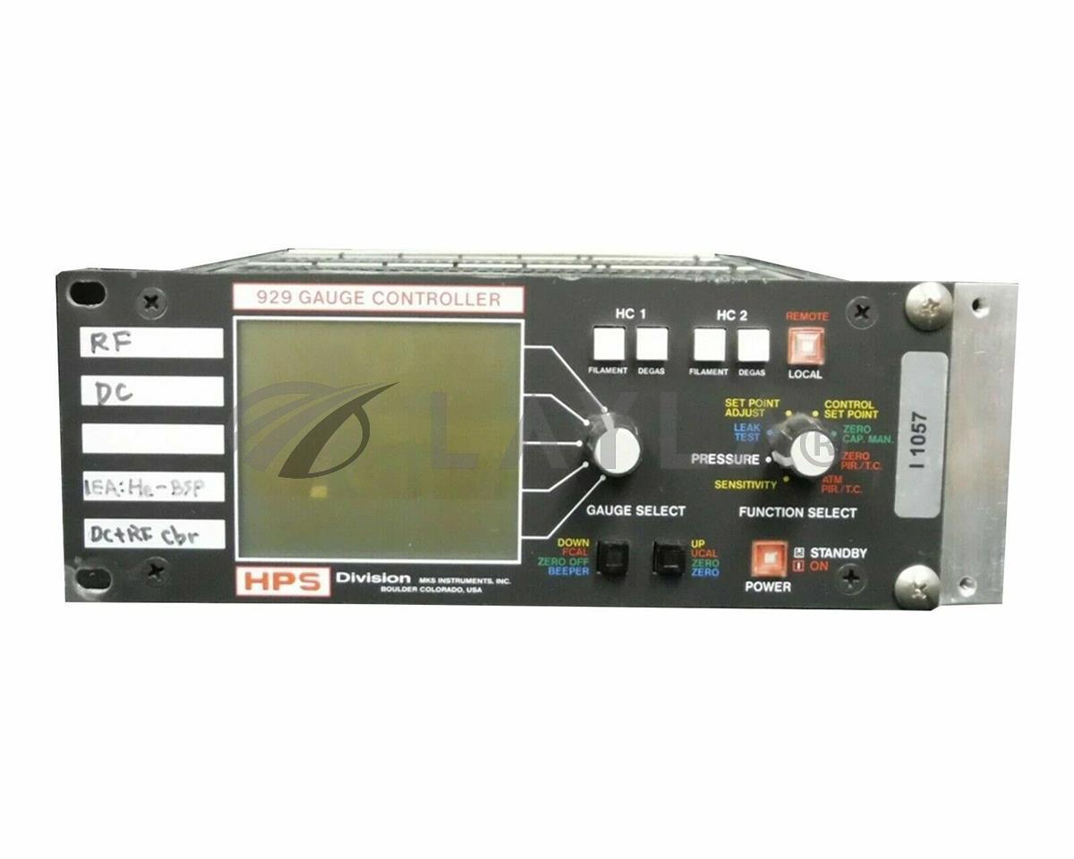 1000000223_401812877901 MKS INSTRUMENTS 929 GAUGE CONTROLLER 929 ...