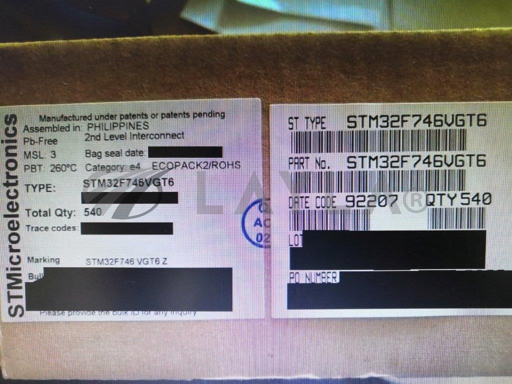 1000000226_658010 STM32F746VGT6 / STMicroelectronics MICROPROCESSOR STM32F746VGT6 Other Other ...